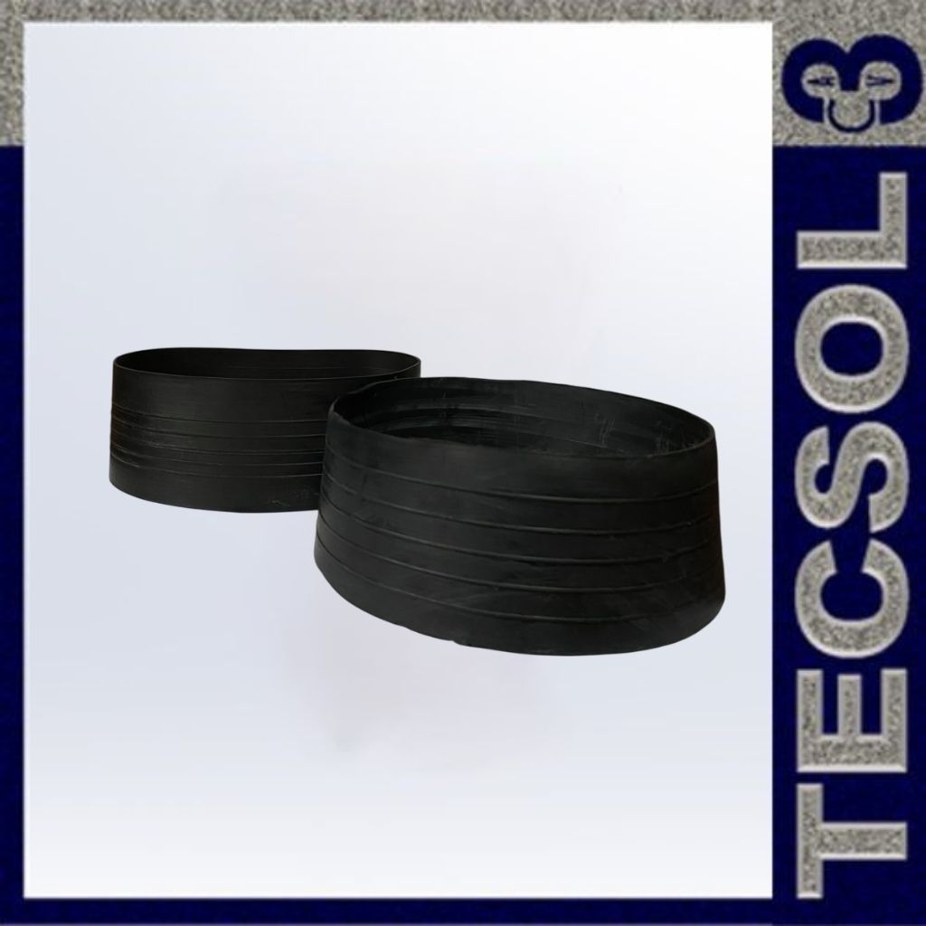 Goma para boquilla de 6" para tubo corrugado – Tecsol Dinámica